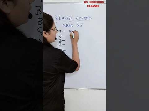 TRiCK TO REMEMBER BIMSTEC COUNTRIES #youtubeshorts #shorts #upsc #scc#viral
