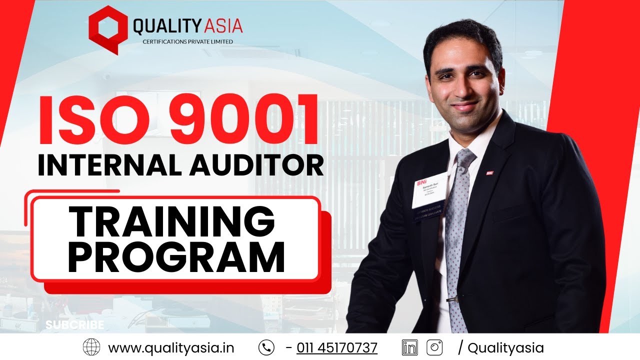 Free Certified Internal Auditor Training Program on ISO 9001:2015 (QMS) | Quality Asia School
