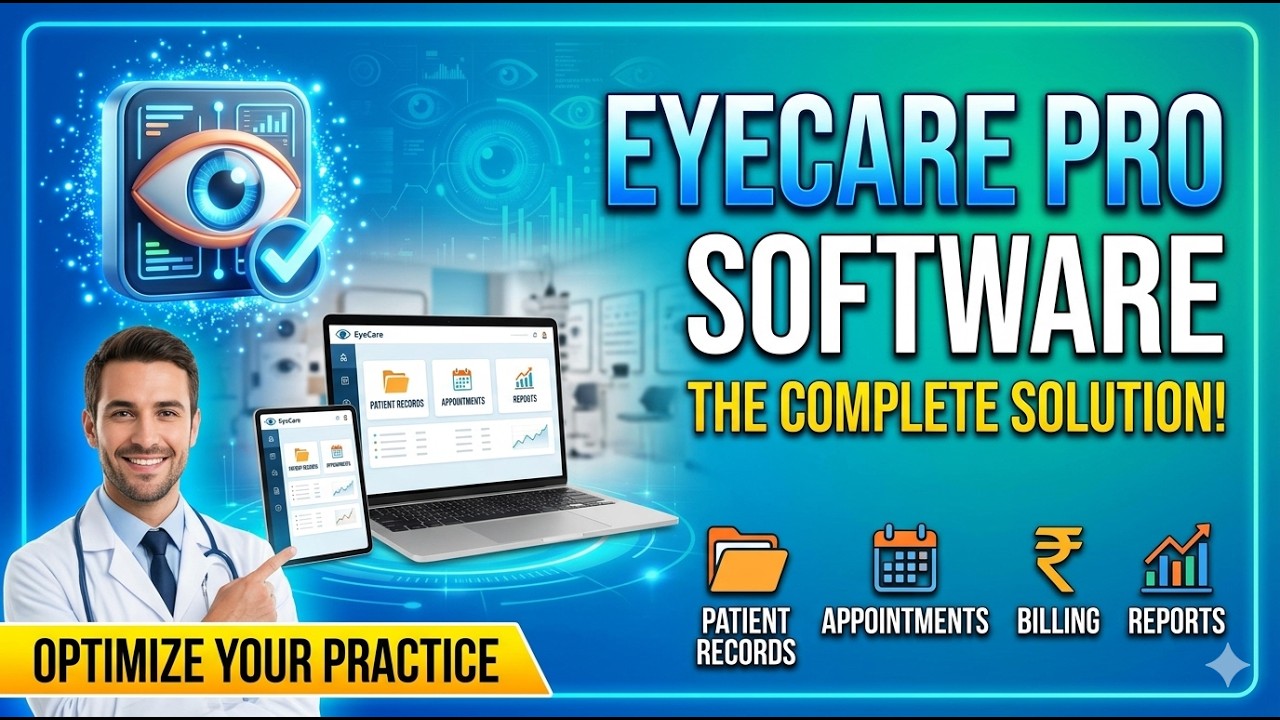 EyeCare PRO Software 2026 | Smart Optical & Eye Clinic Management System