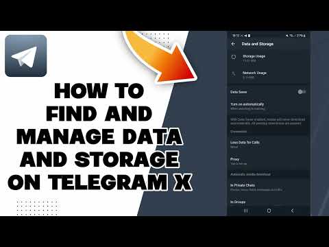 How To Find And Manage Data And Storage On Telegram X 2025