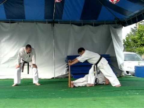 Karate Baseball Bat Breaking Demonstration | Oregon Self-Defense & Fitness