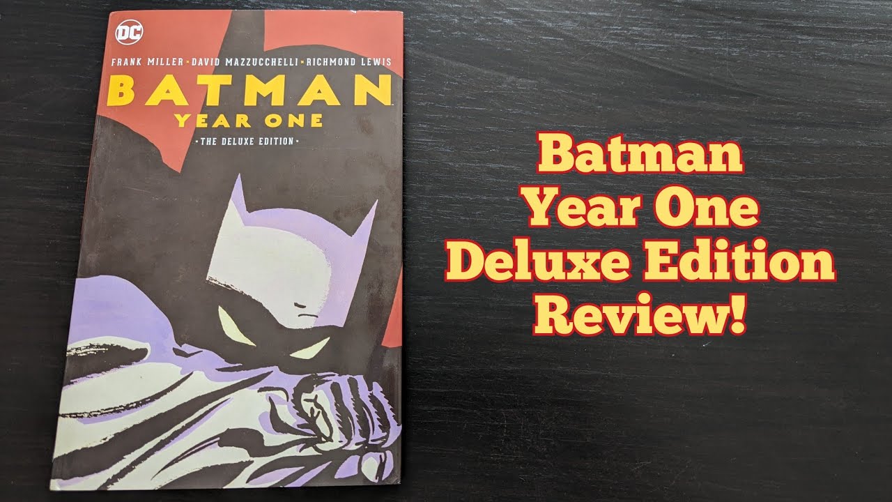 Batman Year One Deluxe Edition Review