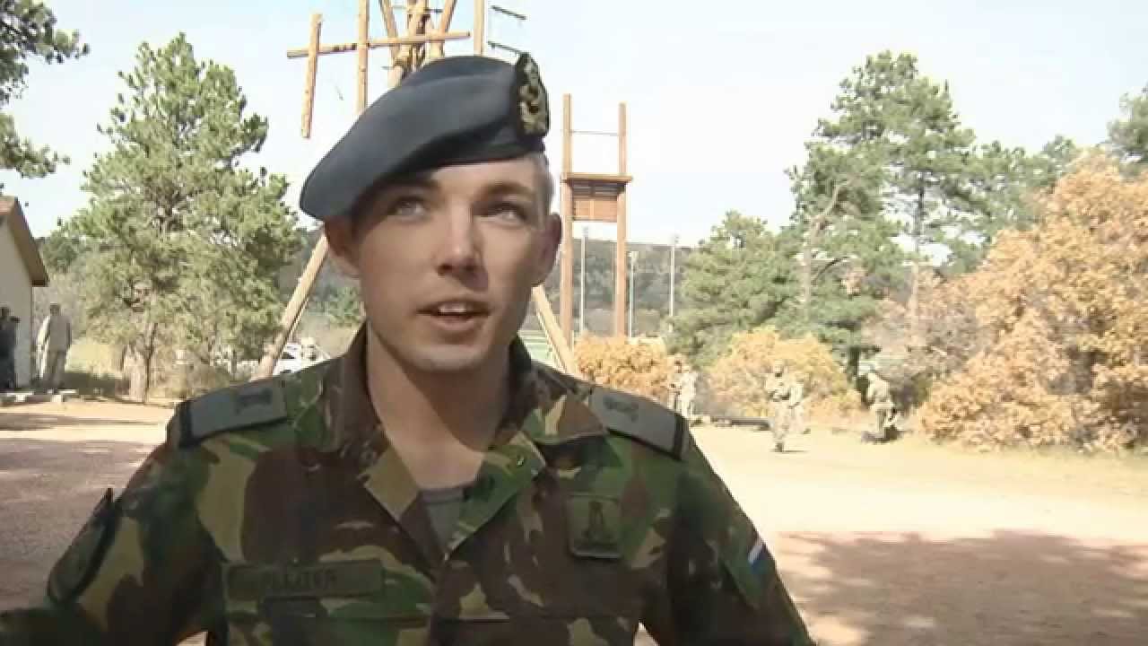 USAFA International Week Cadets take on the Ropes Course