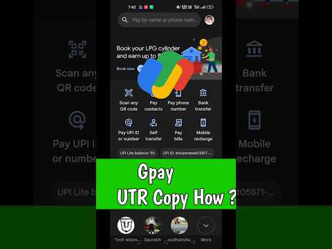 Gpay UTR Copy เคเฅเคธเฅ เคเคฐเฅเค | How To Copy Transaction ID Gpay| Google Pay UTR Copy Kaise Kare #Gpay