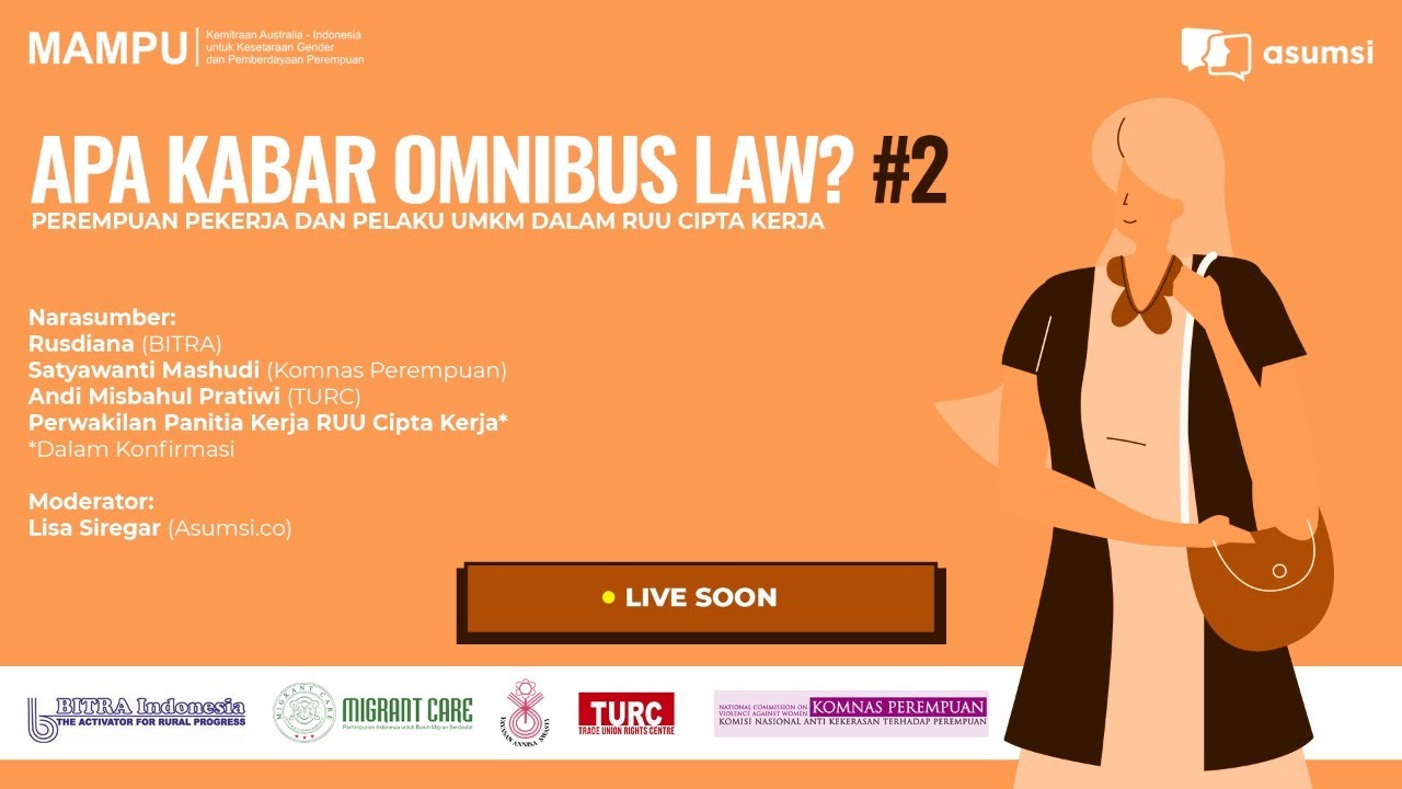 Apa Kabar Omnibus Law? #2 – Perempuan Pekerja dan Pelaku UMKM Dalam RUU ...