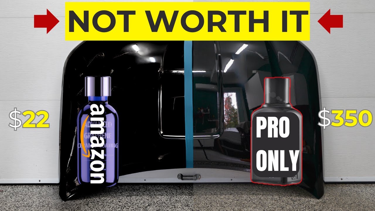 Ceramic Coating Battle : Amazon vs DIY vs PRO Only (oh Paint Thinner)