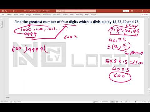 Find the greatest number of four digits which is divisible by 15,25,40 and 75