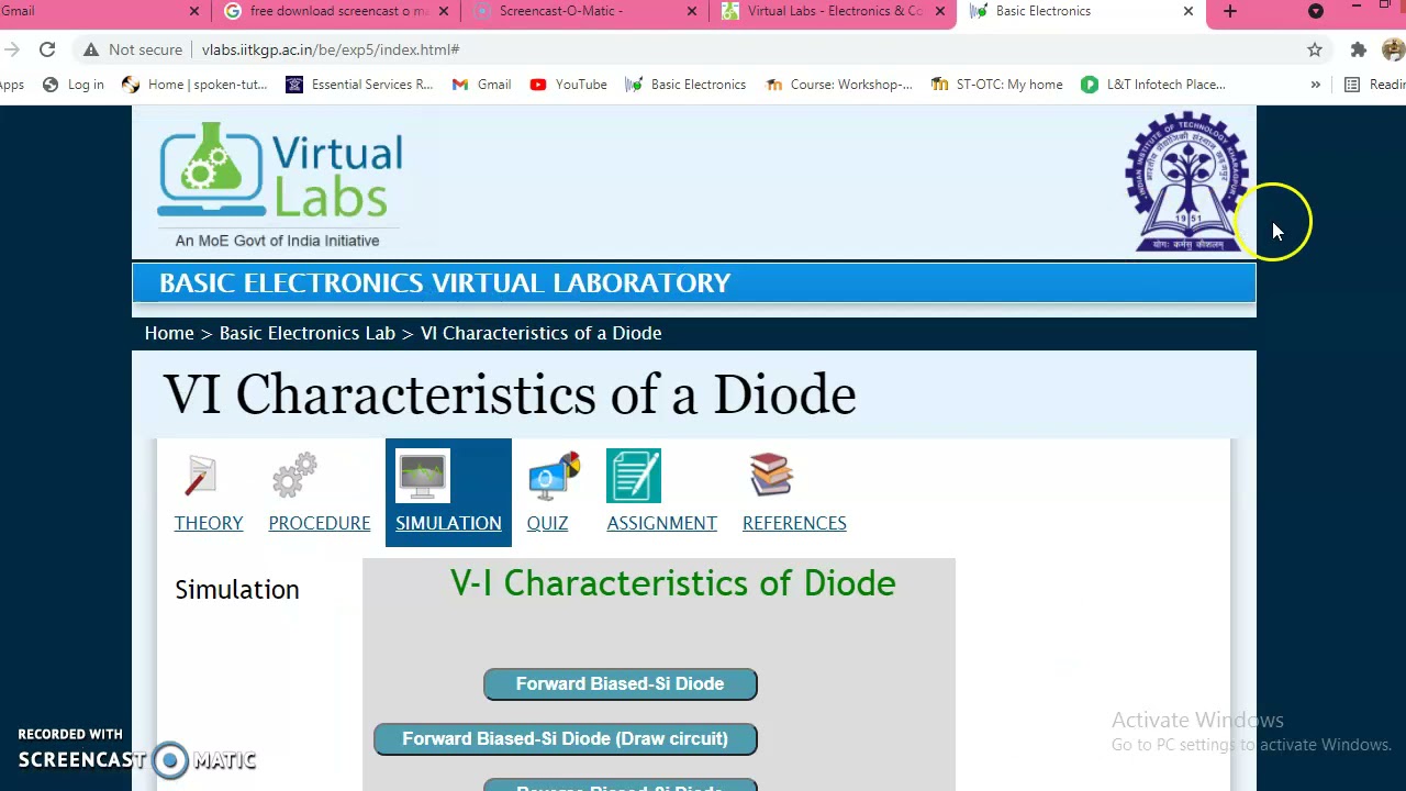 How to Use Virtual Lab of Basic Electronics Engineering