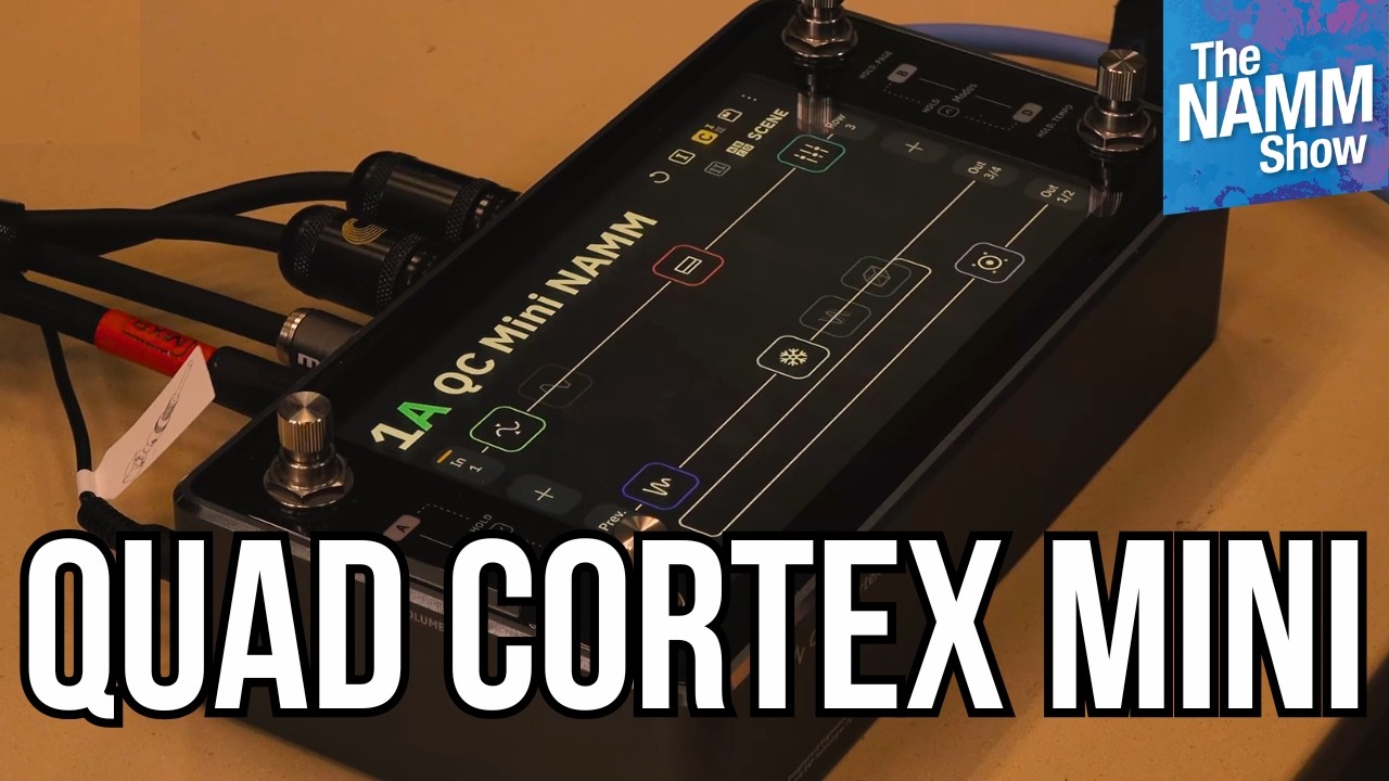 Neural DSP Just Revealed the Quad Cortex Mini | NAMM 2026