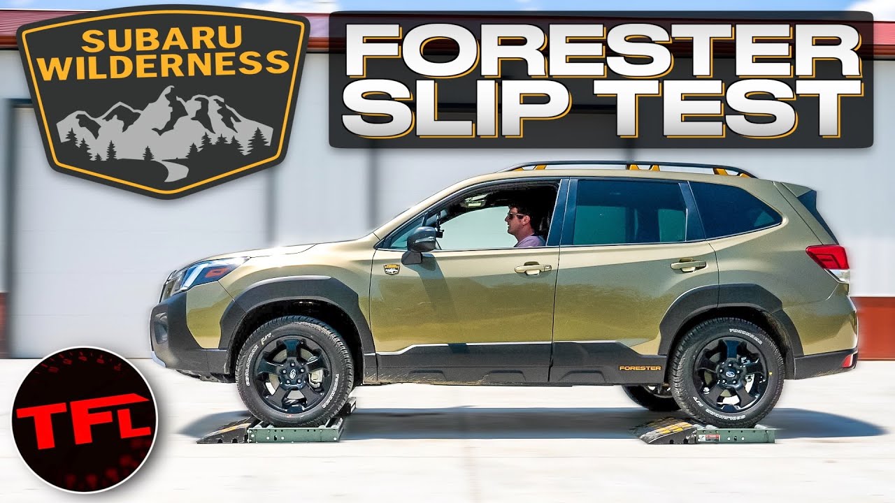 Does the 2023 Subaru Forester Wilderness Dominate or Disappoint in the TFL Slip Test & Off-Road?