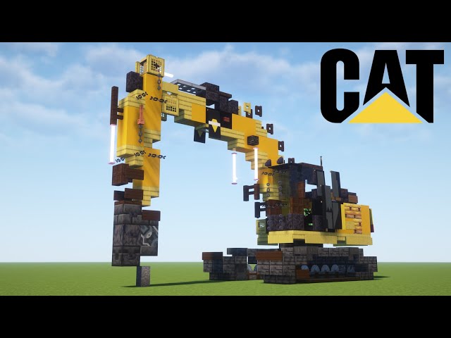 Cat 336F L, Excavator with jackhammer Minecraft Map