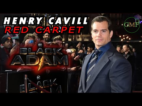 Henry Cavill at Black Adam NYC Premiere