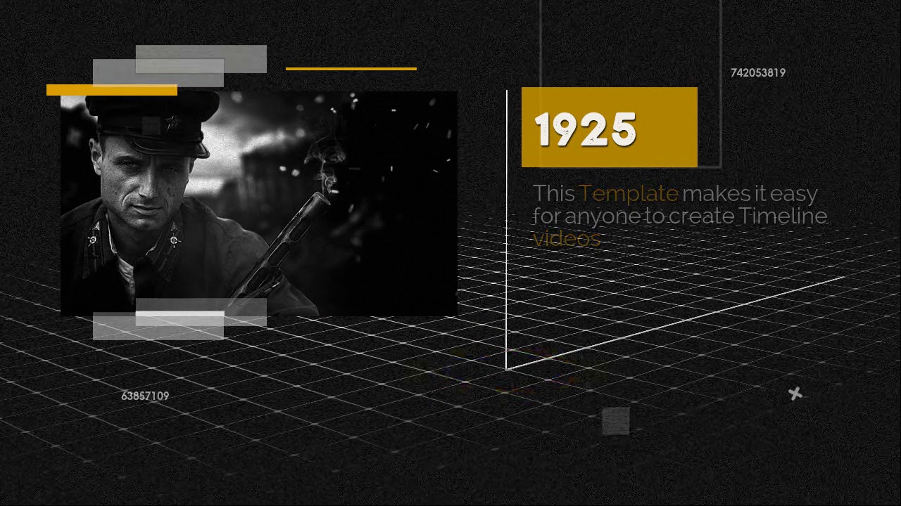 History Timeline Template 1