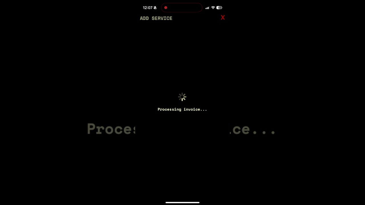 Vehicle Maintenance Log - Quickly log car maintenance invoice with a picture.