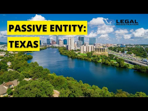 Passive Entity Texas 💵 Corporations Limited Liability Companies Do Not Qualify As Passive Entities.