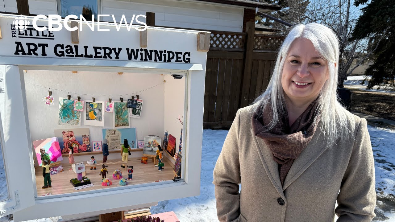 Miniature art gallery encourages creativity