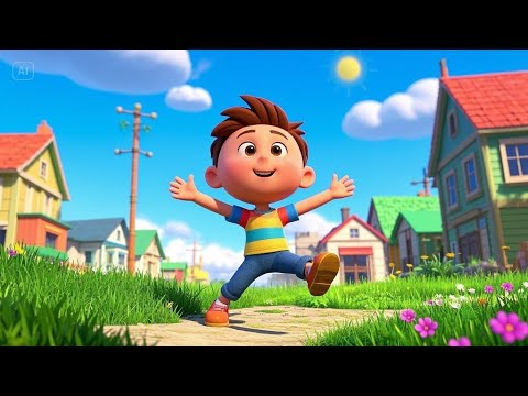 Jump Up High, Don’t Touch the Ground | Fun Action Rhyme for | Nursery Rhymes & Songs for Children