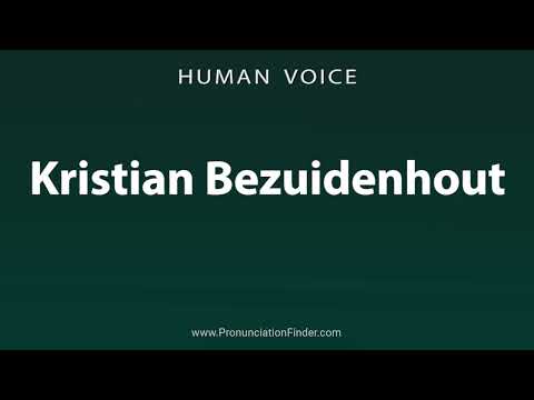 How To Pronounce Kristian Bezuidenhout