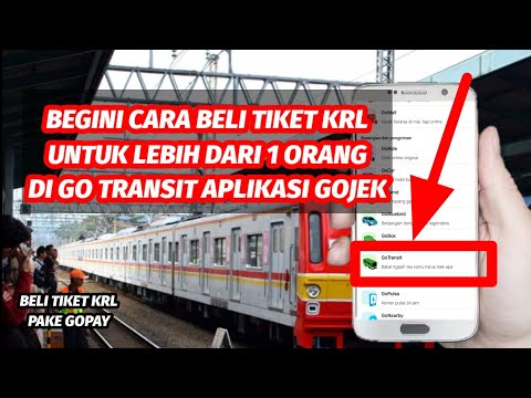 Cara Naik KRL Lewat Gojek – Ala Urang