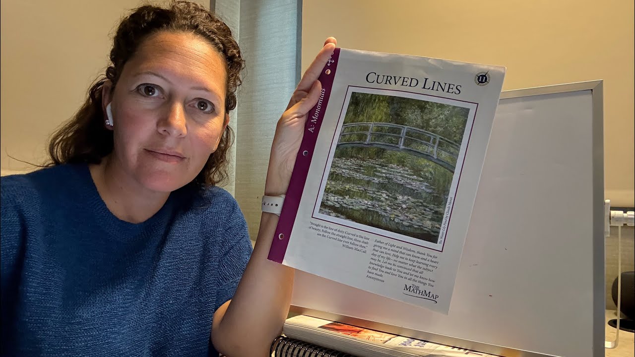 Math map week 11 Curved Lines - Challenge director walks through lesson plan