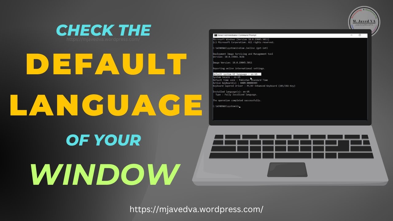 How to Check Your Windows Default Language