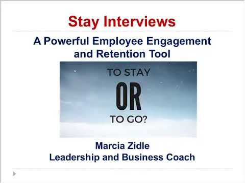Stay Interviews: A Powerful Employee Engagement and Retention Tool