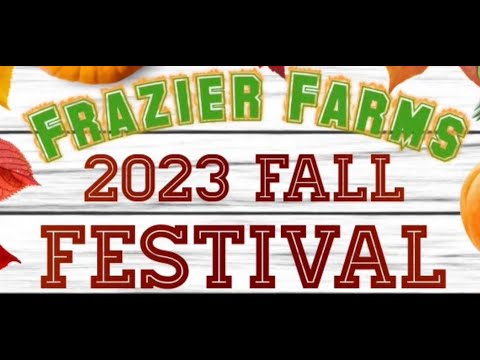 Fall Festival 2023 - Frazier Farms Brooksville