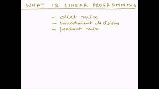What is problem formulation in lpp - Examples of lp formulation