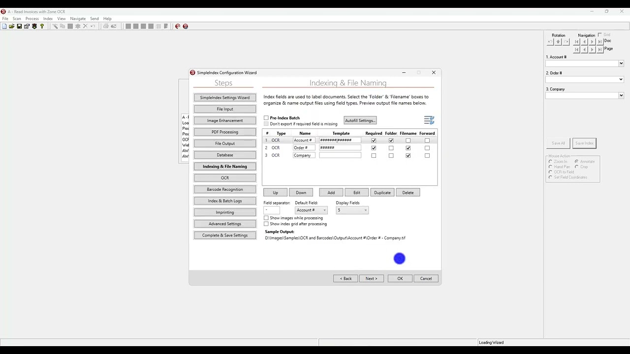 University of SimpleSoftware 201 (Cary) - Creating OCR Configurations