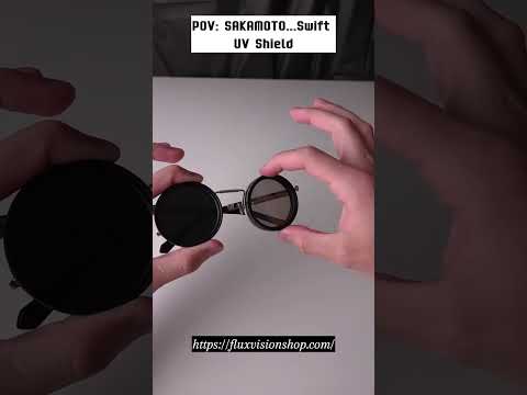 Sakamoto swift UV Shield - ND Adapt UV400 Glasses! #eyewearstyle #sunglasses #gadgets