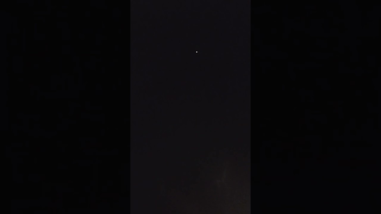 Scroll slowly 2 see. all happens fast. Small orb on left, and watch top rt of screen coming from sky