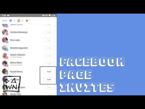 Facebook Pages: How to Invite the People Who Reacted to Your Post, to Like Your Page (on mobile)