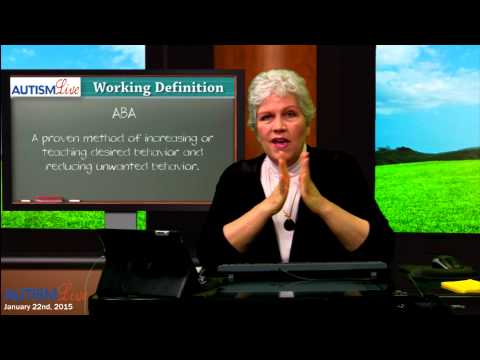 Autism Jargon: ABA