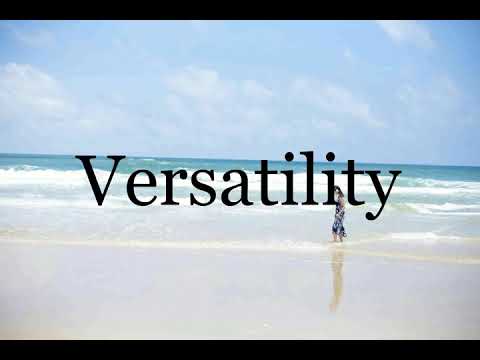 How To Pronounce Versatility🌈🌈🌈🌈🌈🌈Pronunciation Of Versatility