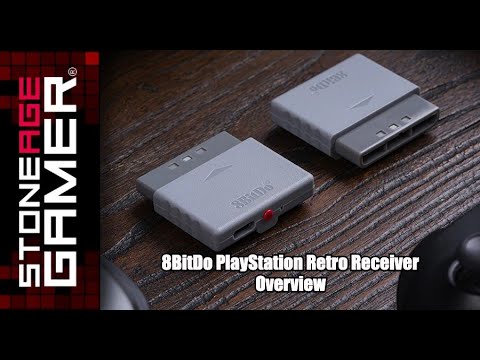 8BitDo PlayStation Retro Receiver Overview