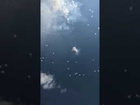 How do cluster bombs work? | fire cracker like cluster bomb
