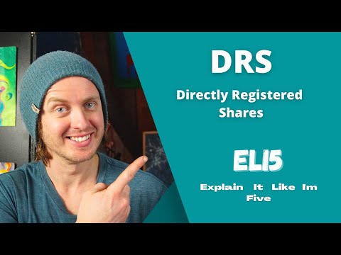 Know It Ollys ELI5: DRS (Direct Registered Shares)