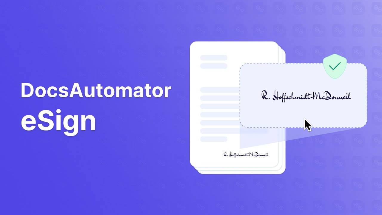 DocsAutomator eSign