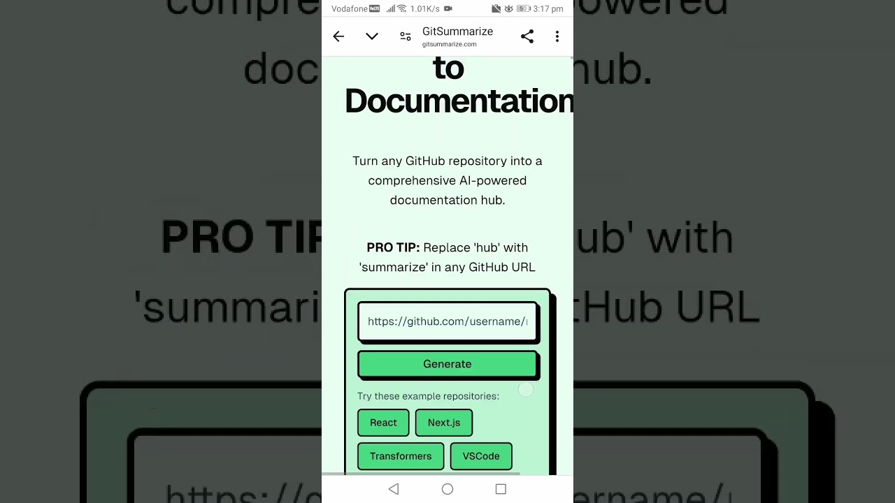 AI Github documentation tool