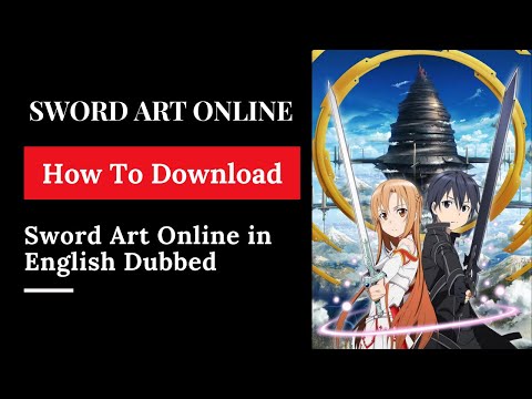 Sword Art Online in English Dubbed