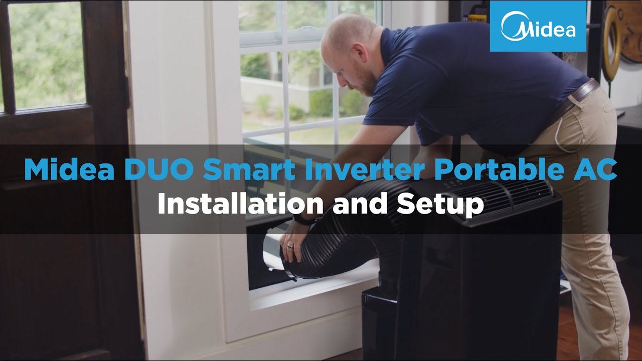 Midea DUO Smart Inverter Portable AC Installation Overview