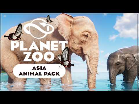 All 7 New Animals in the Planet Zoo Asia Animal Pack + Free Update 1.20
