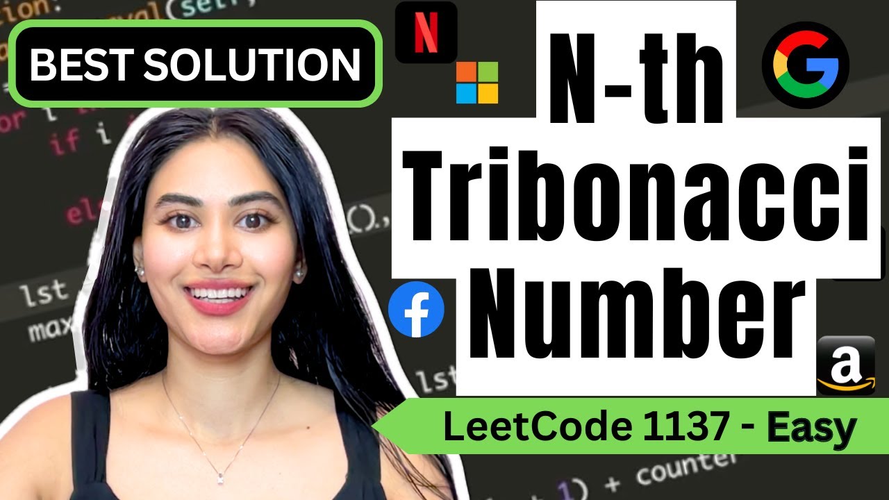 N-th Tribonacci Number - LeetCode 1137 - Python #leetcode75 #dynamicprogramming