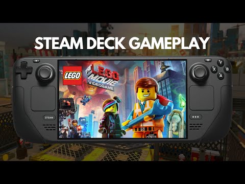 The LEGO Movie Videogame | Steam Deck Gameplay | 60FPS vs 40Hz Mode