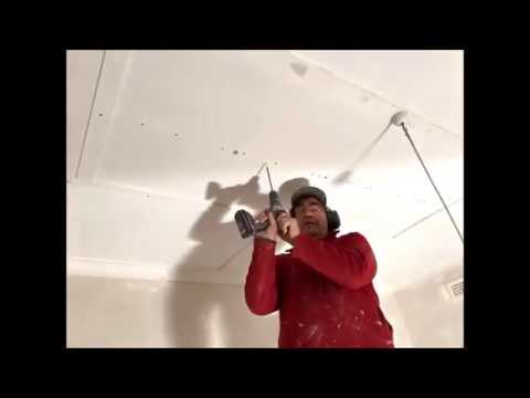 Re Screwing a Loose Fibrous Plaster Ceiling