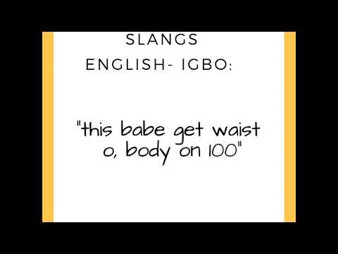 Nwa - Igbo Slang