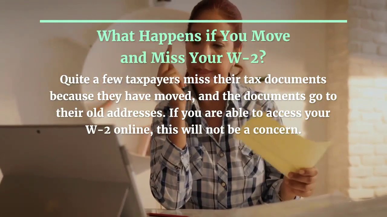Learn How to Get a Copy of Your 2020, 2021 W2 Form Online