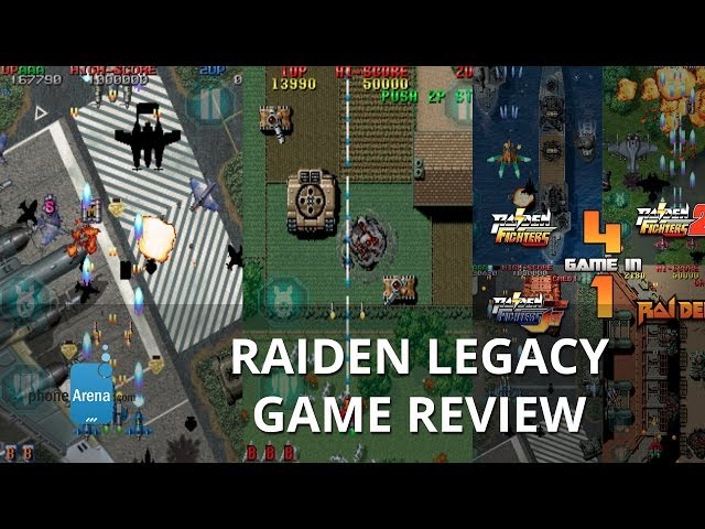 Raiden Legacy review: the 90's manic arcade game is back - PhoneArena