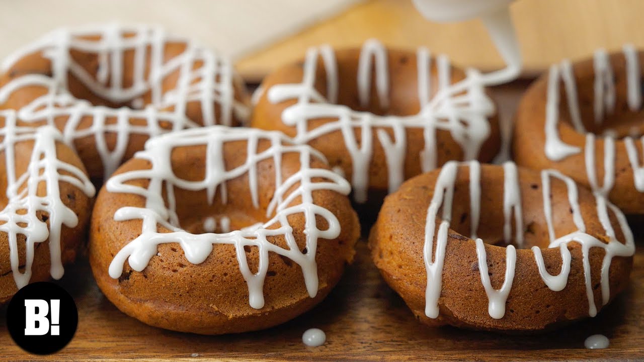 Vegan Banana Bread Doughnuts